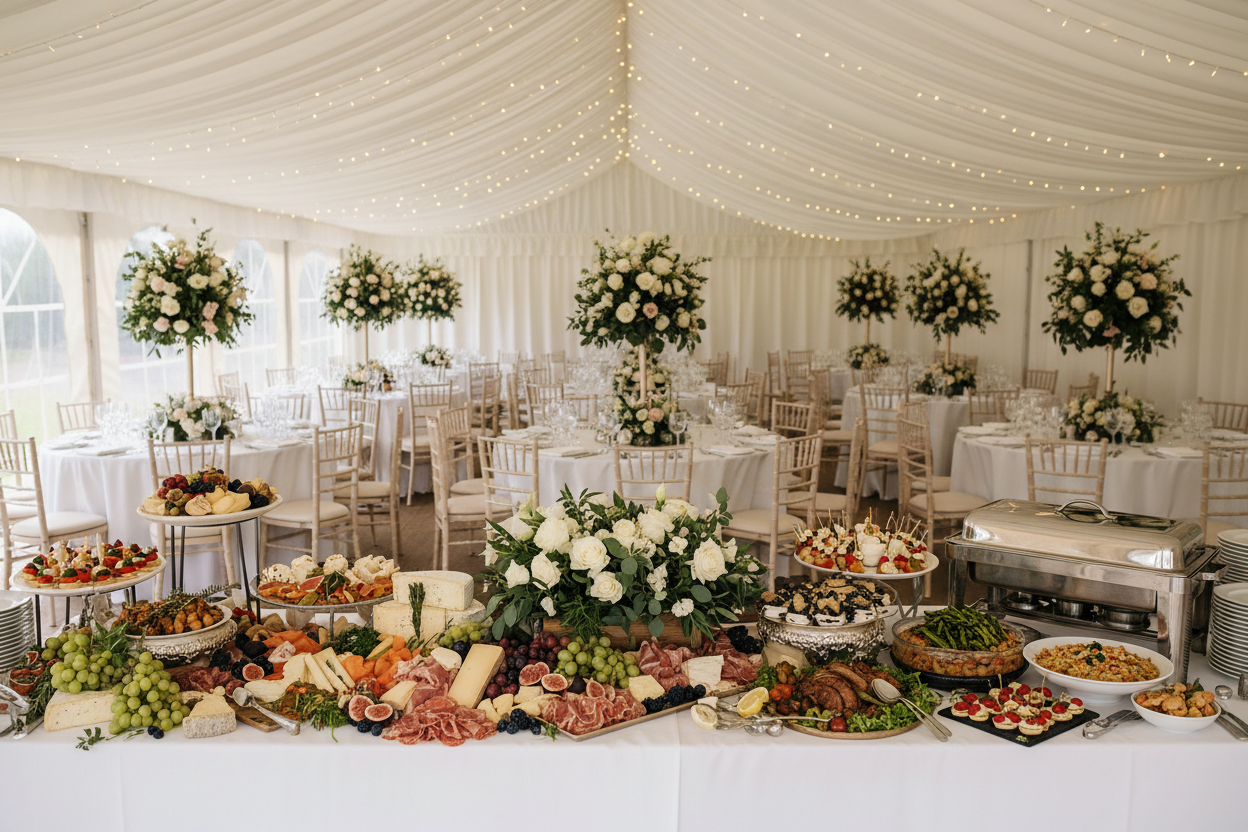 Wedding Catering, say I Do – The Divine Foodie